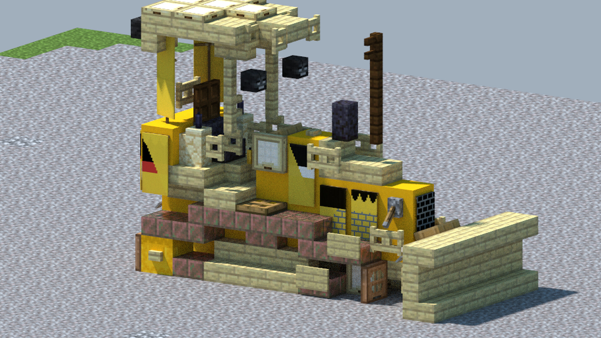 Caterpillar, D3G XL, Dozer [With Download] Minecraft Map