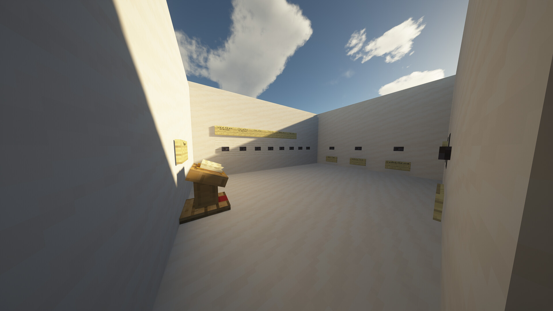 Build Training Minecraft Map