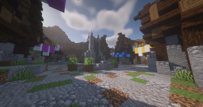 Medieval Village Lobby Minecraft Map