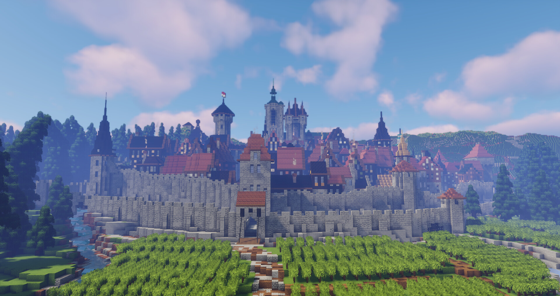 Medieval City (Alenvins Project) Minecraft Map