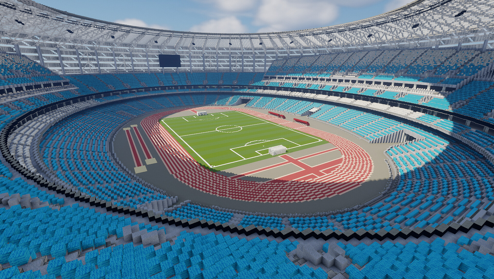 Baku Olympic Stadium | Bakı Olimpiya Stadionu Minecraft Map