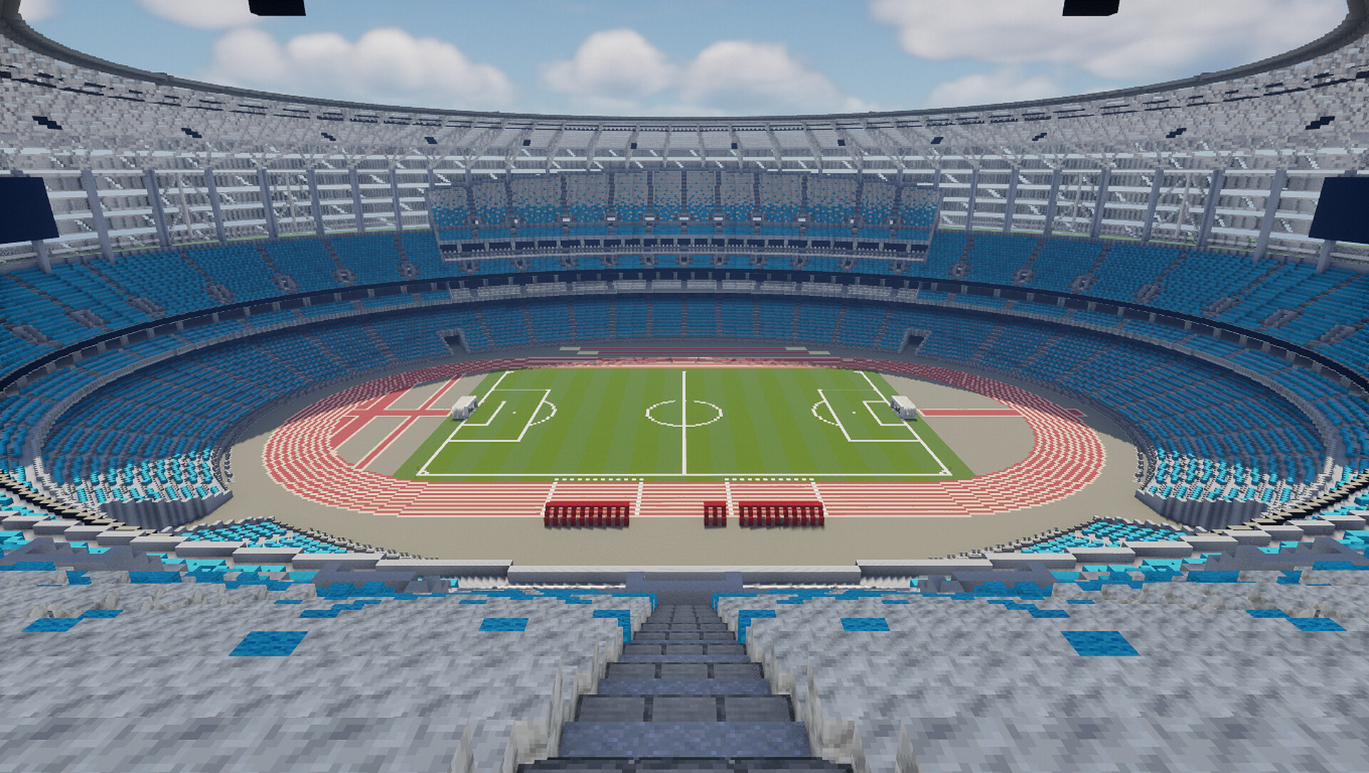 Baku Olympic Stadium | Bakı Olimpiya Stadionu Minecraft Map