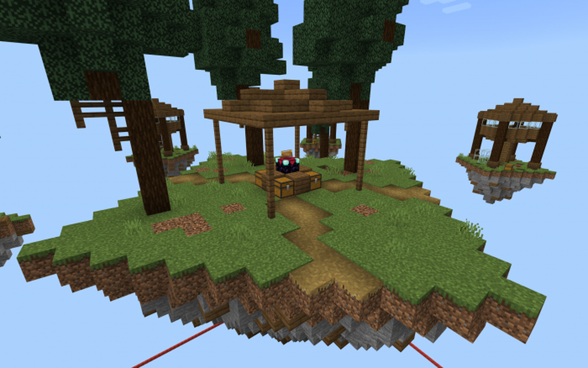 Forest Skywars Minecraft Map