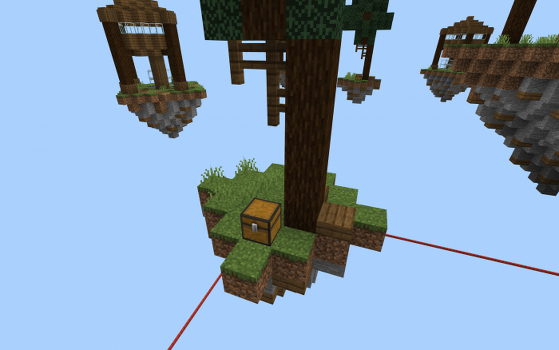 Forest Skywars Minecraft Map