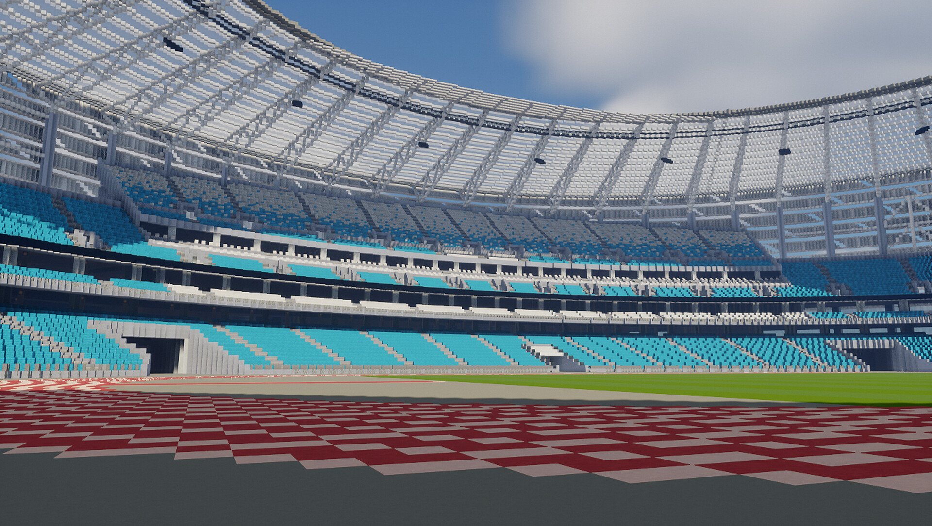 Baku Olympic Stadium | Bakı Olimpiya Stadionu Minecraft Map