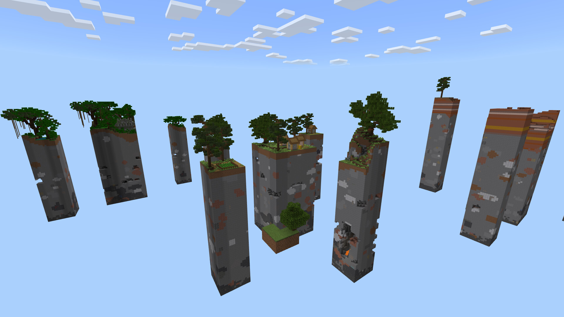 Skyblock Chunk Challenge Minecraft Map