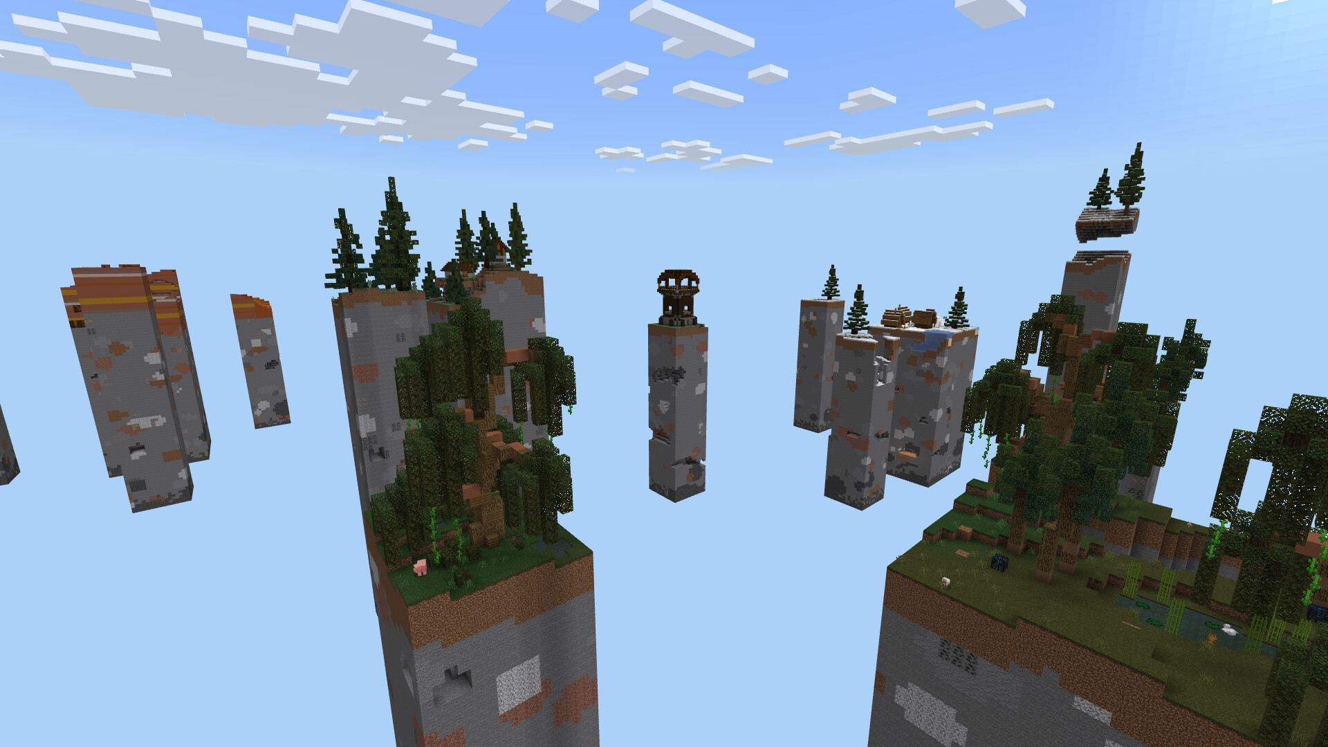 Skyblock Chunk Challenge Minecraft Map