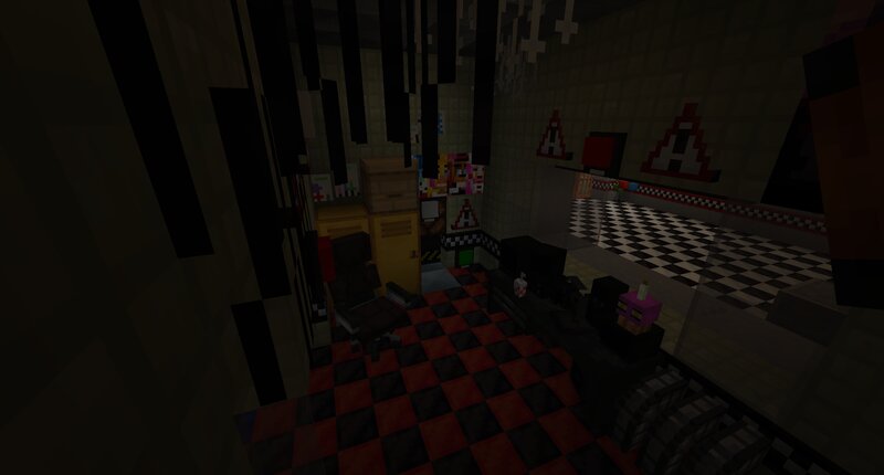 Custom Five Nights at Freddys MINECRAFT Map Minecraft Map