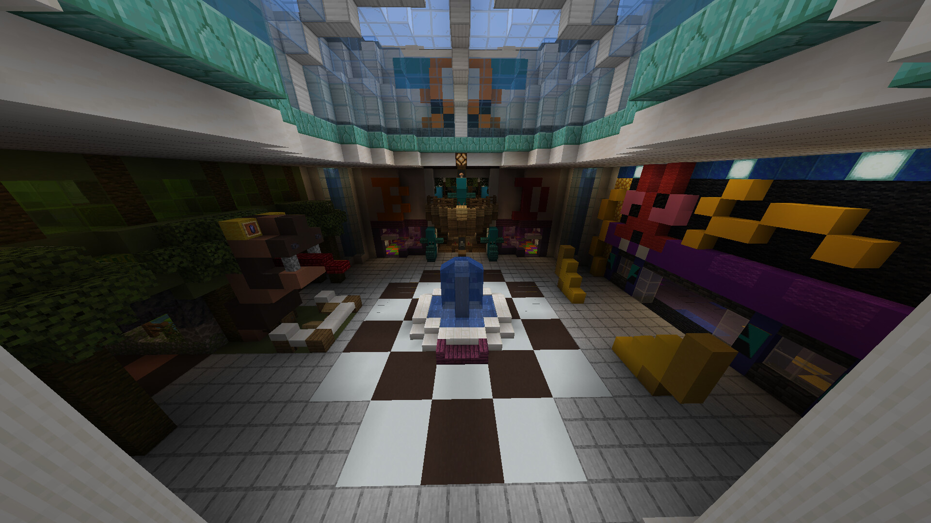 Lucky Castle: Entertainment Park Minecraft Map