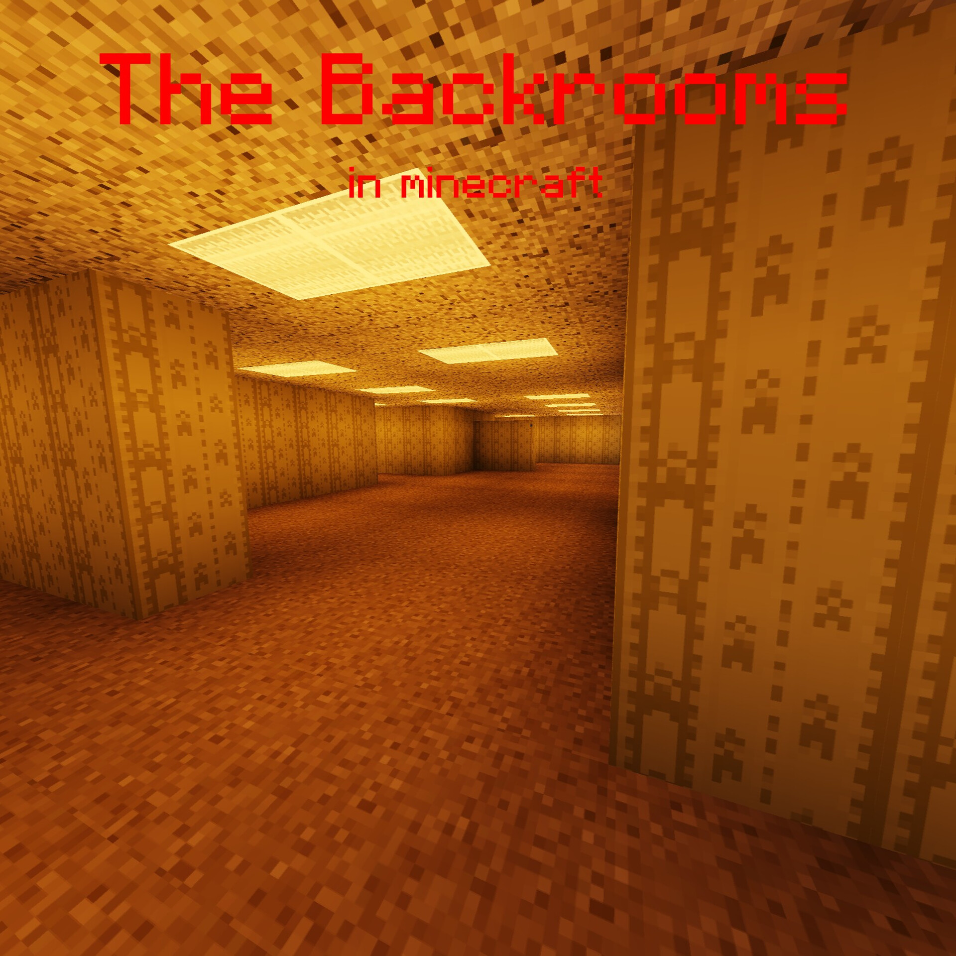 The Backrooms (very much in beta) Minecraft Map