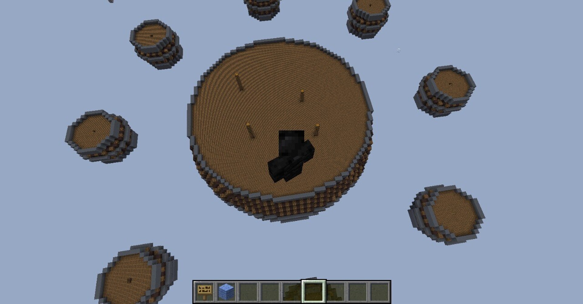 Map Skywars Barrel - Barril Minecraft Map
