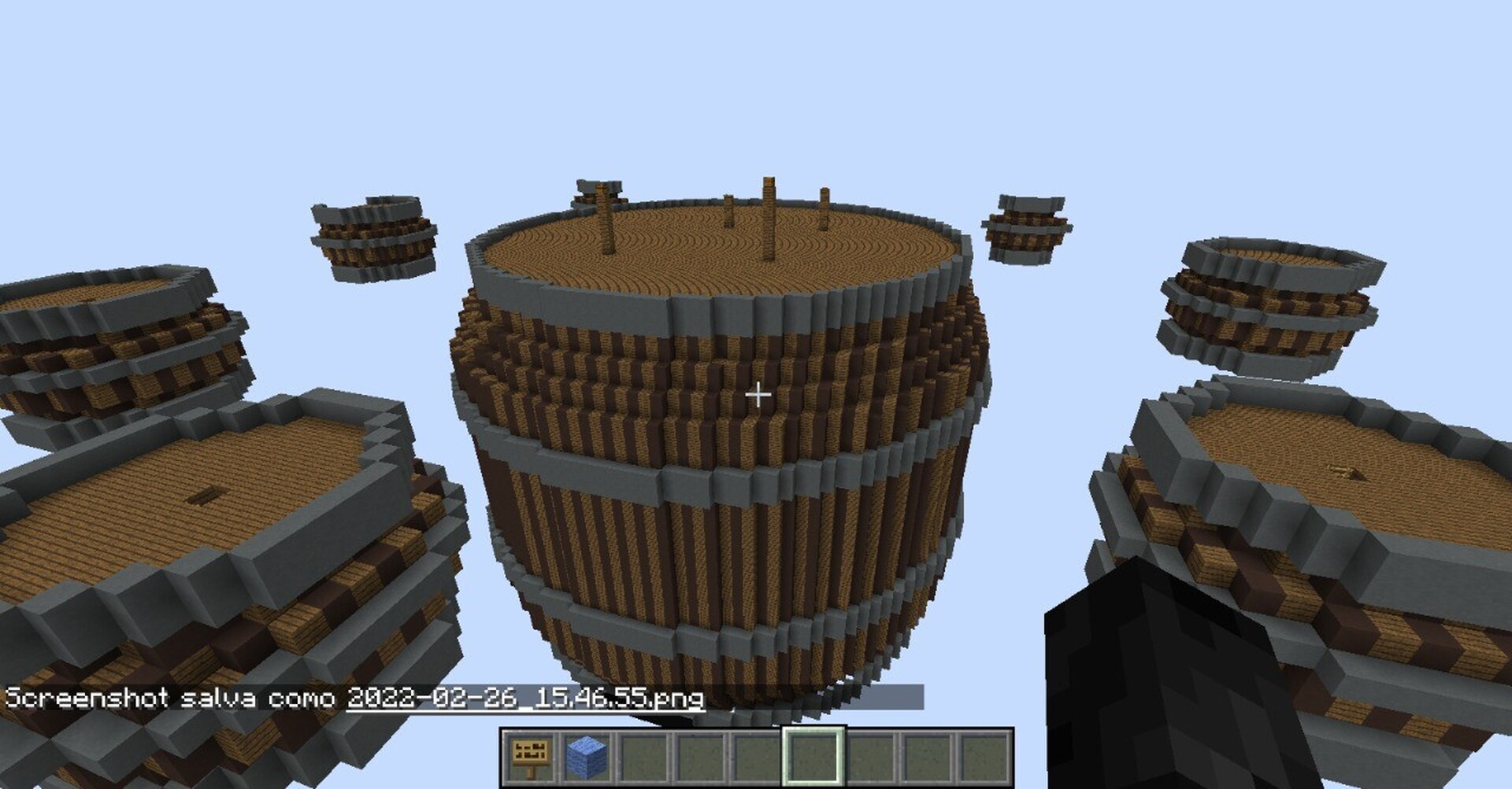 Map Skywars Barrel - Barril Minecraft Map