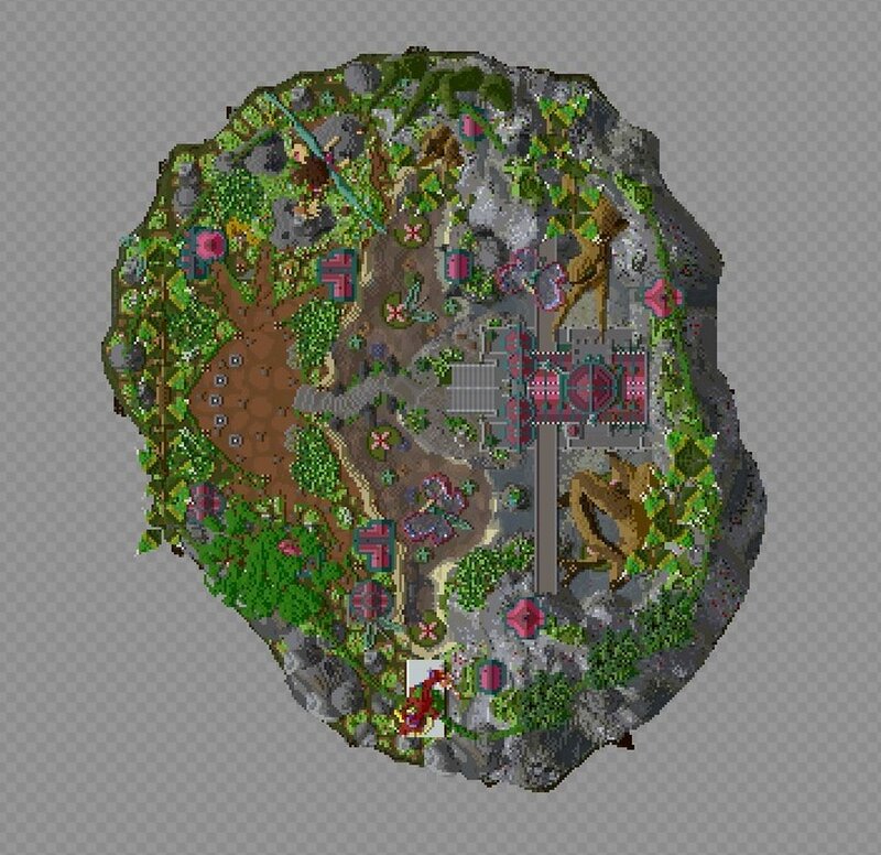 Fairy Island Spawn/Lobby | Fantasy Theme Minecraft Map