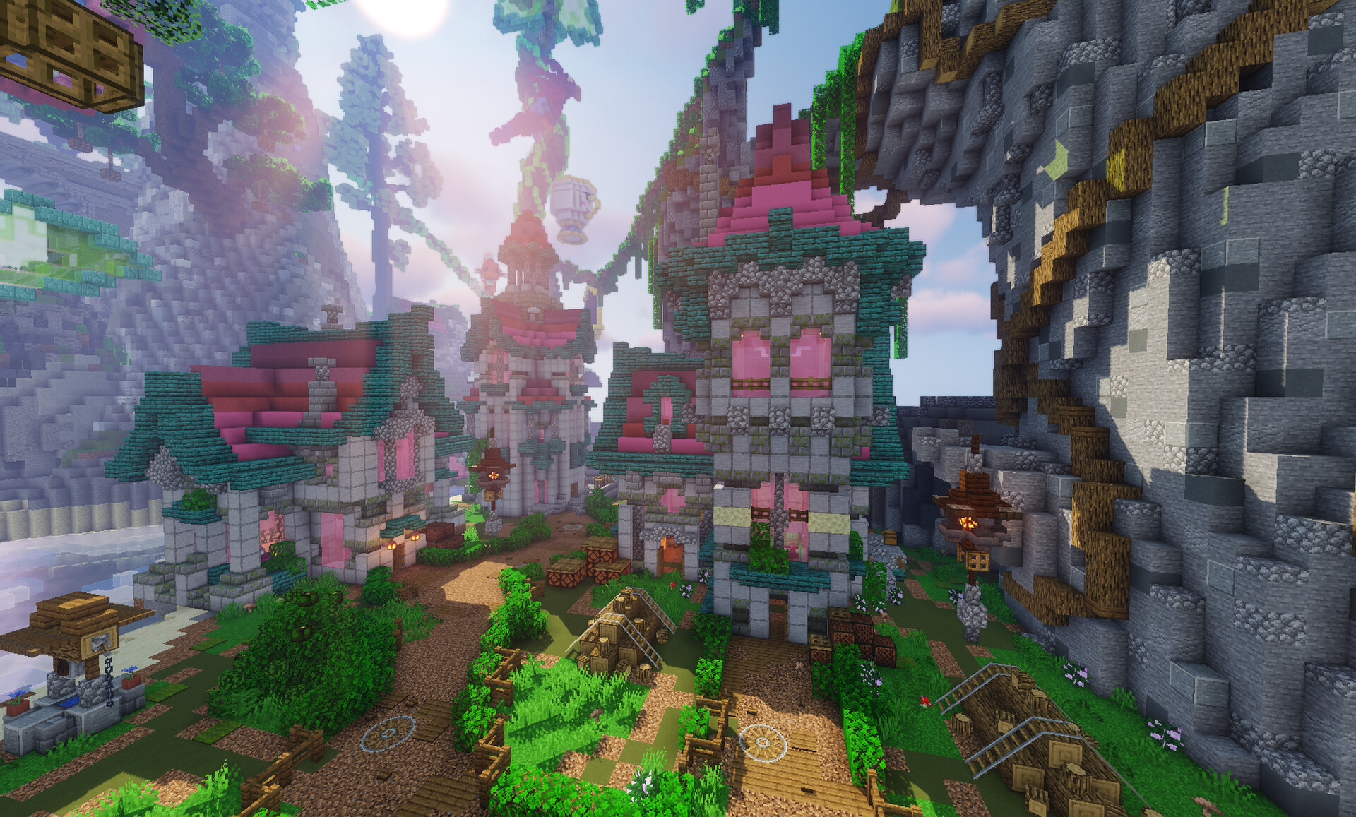 Fairy Island Spawn/Lobby | Fantasy Theme Minecraft Map