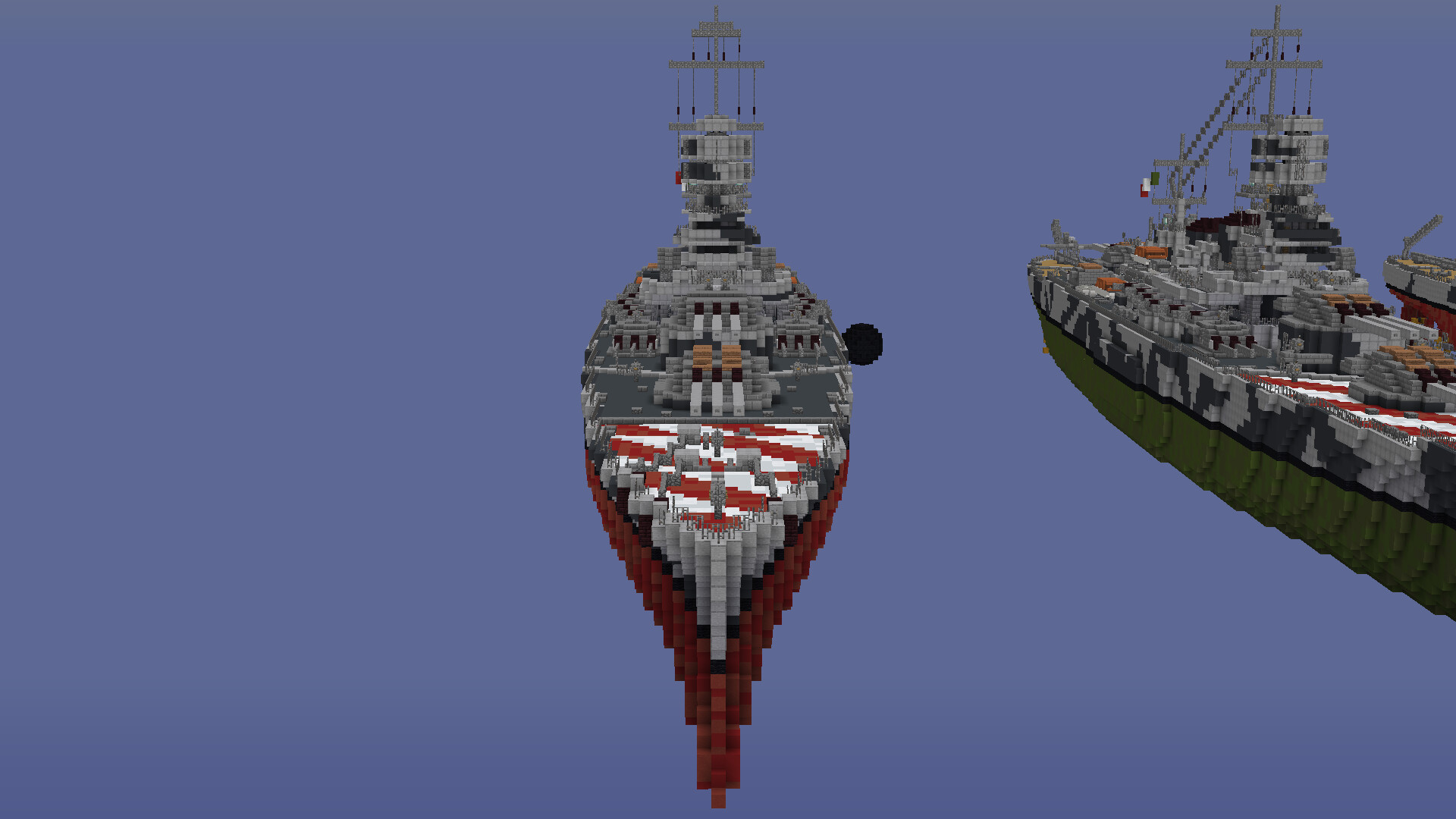 Battleship RN Littorio - 1942 Minecraft Map