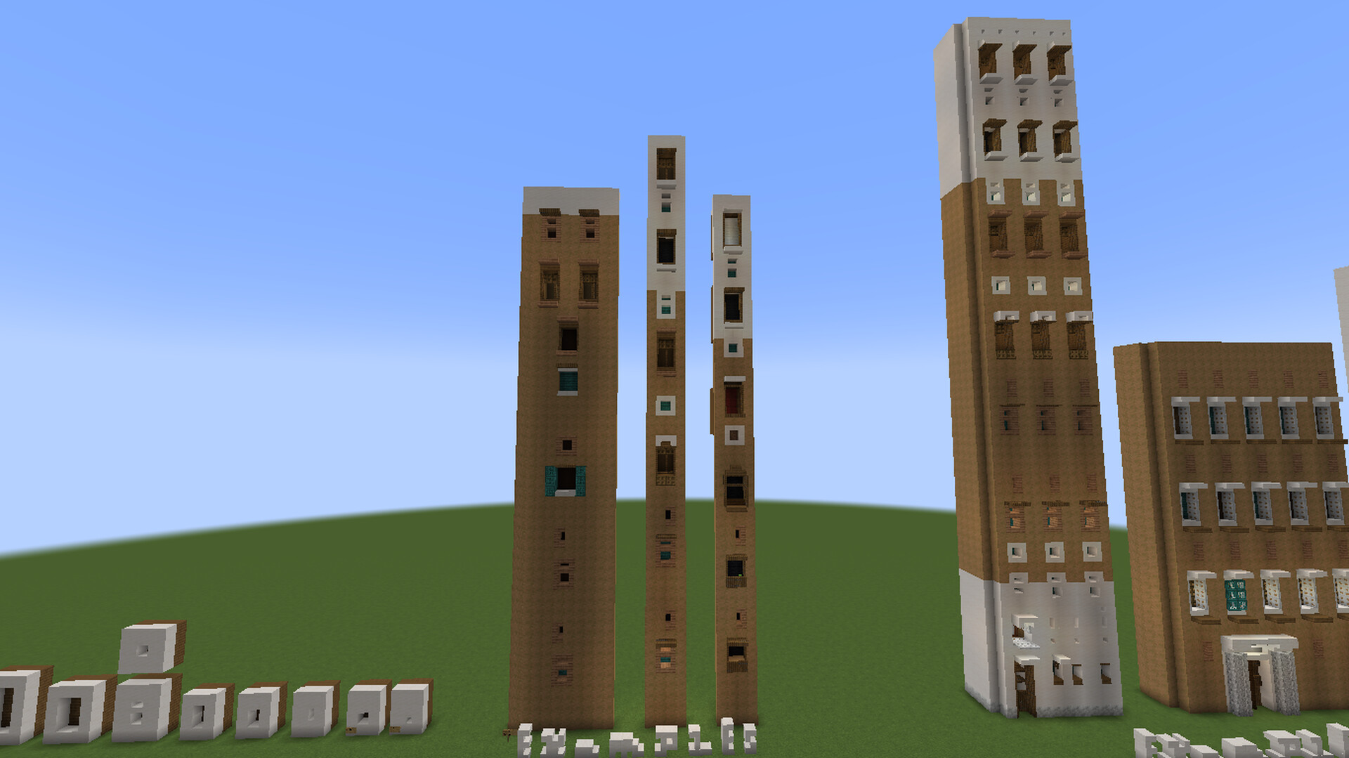 100+ window designs Minecraft Map