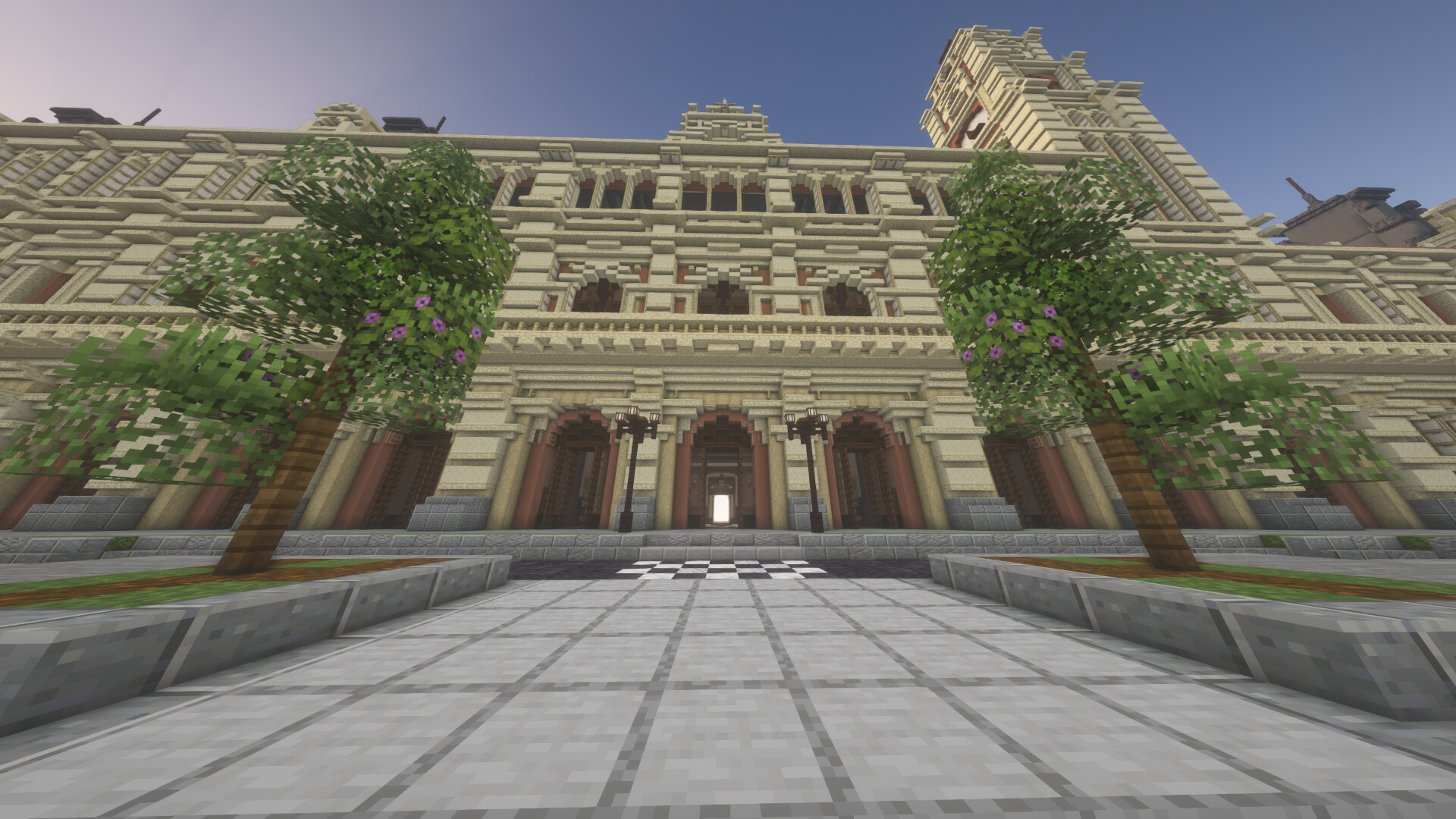 Spawnia Train Station Progress Minecraft Map