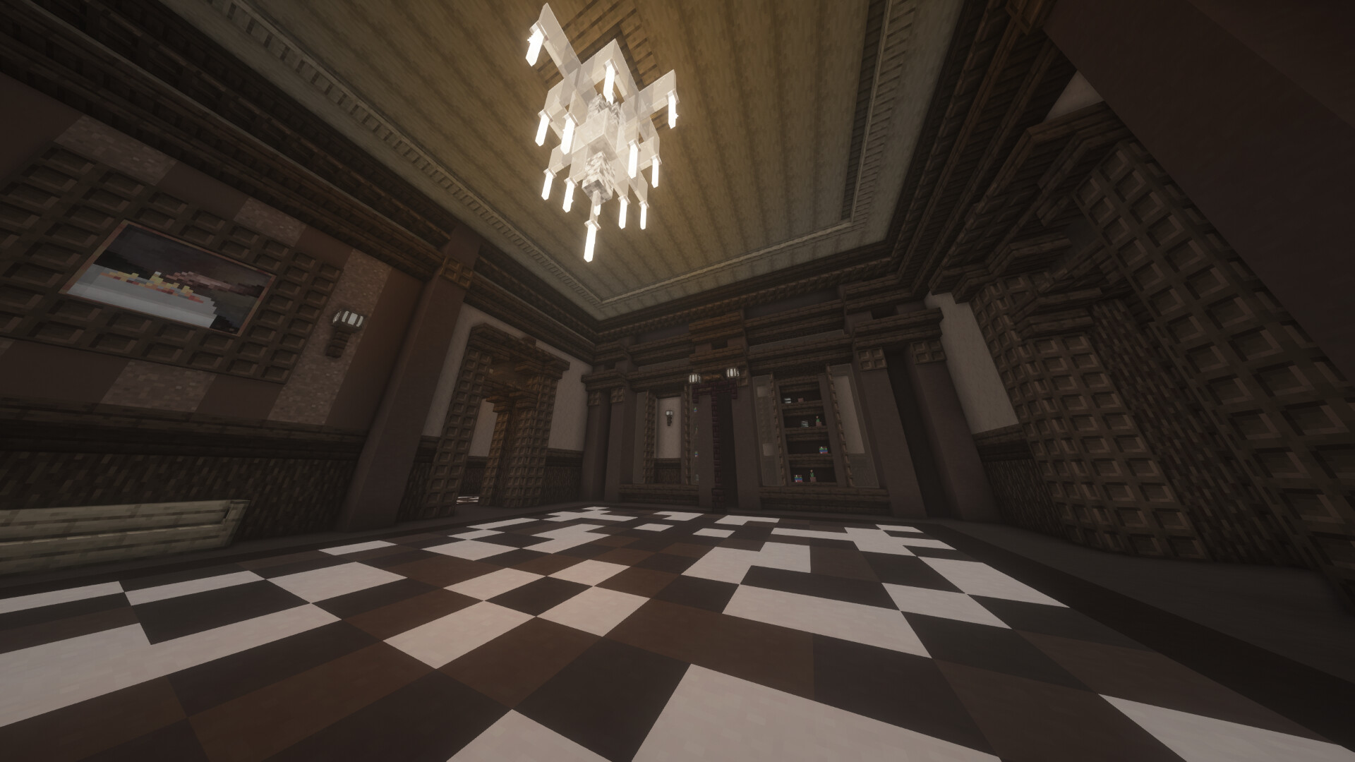 Spawnia Train Station Progress Minecraft Map