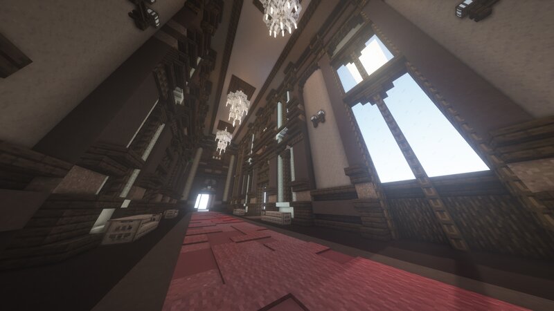 Spawnia Train Station Progress Minecraft Map