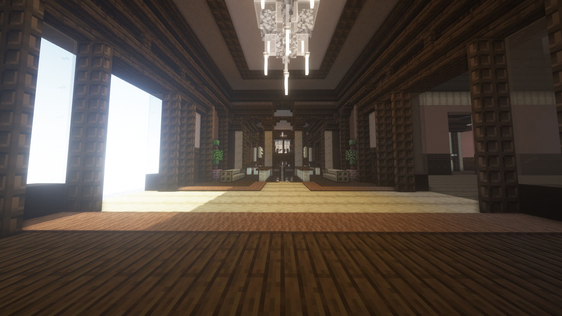 Spawnia Train Station Progress Minecraft Map