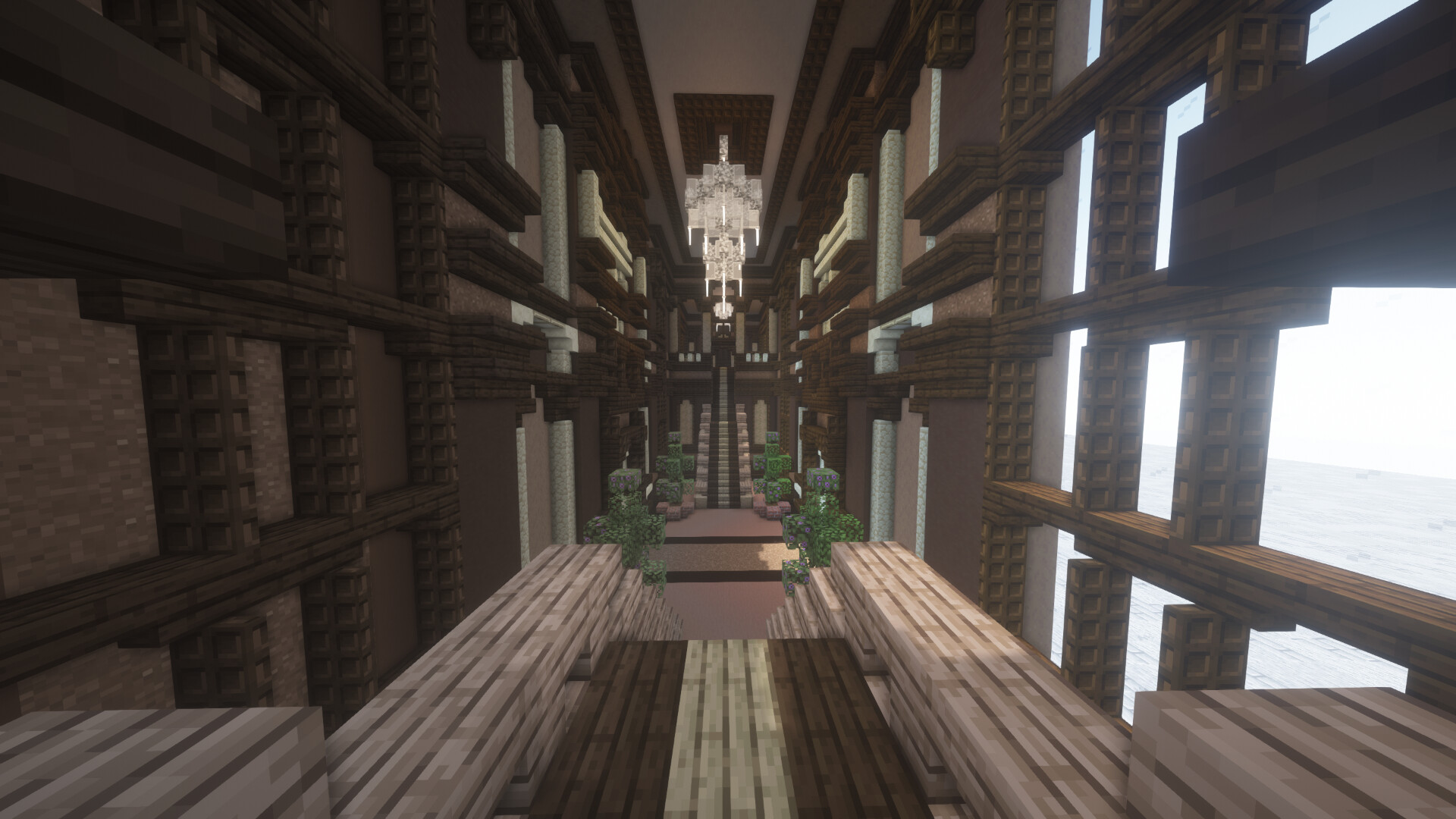Spawnia Train Station Progress Minecraft Map