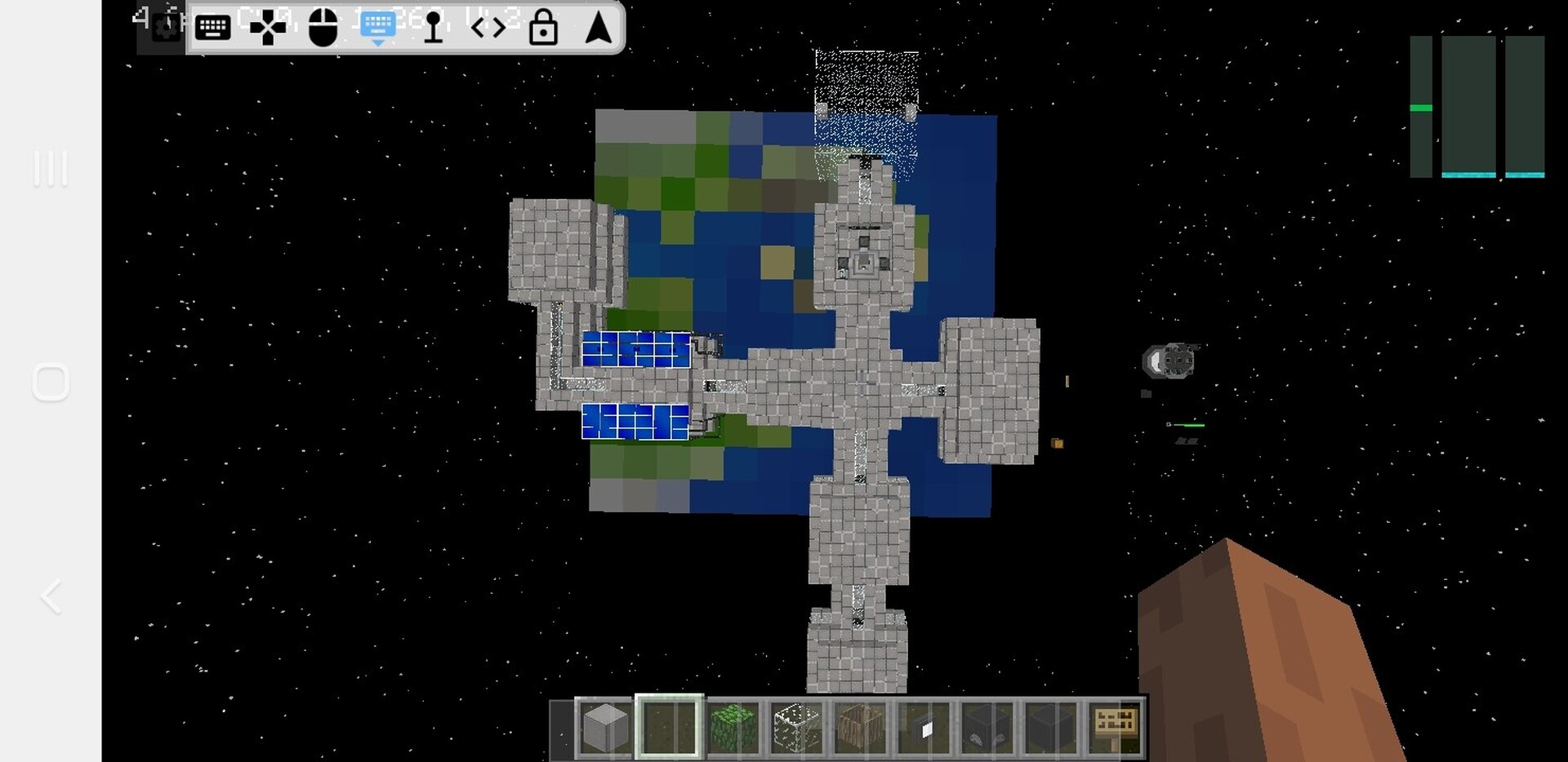 Galacticraft 1.7.10 big space station Minecraft Map