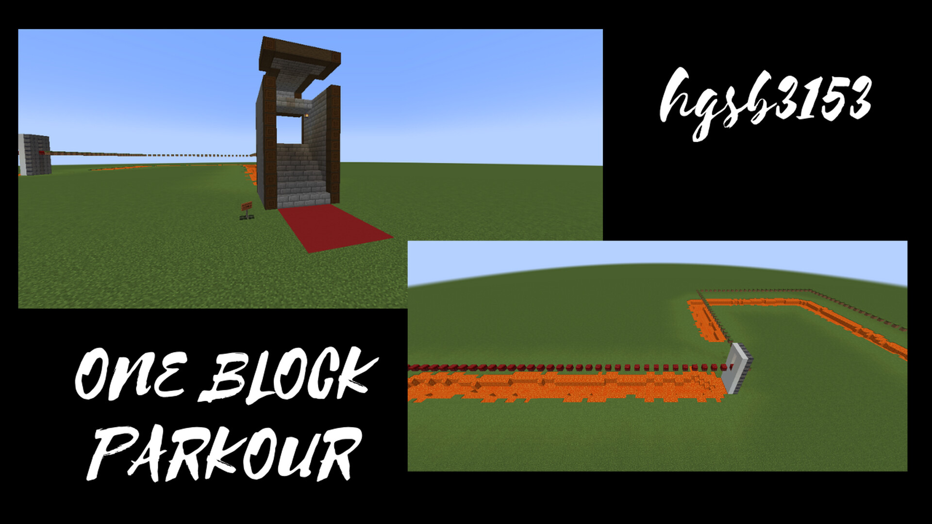 ONE BLOCK PARKOUR Minecraft Map