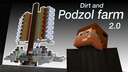 Dirt - Podzol farm 2.0 Minecraft Map