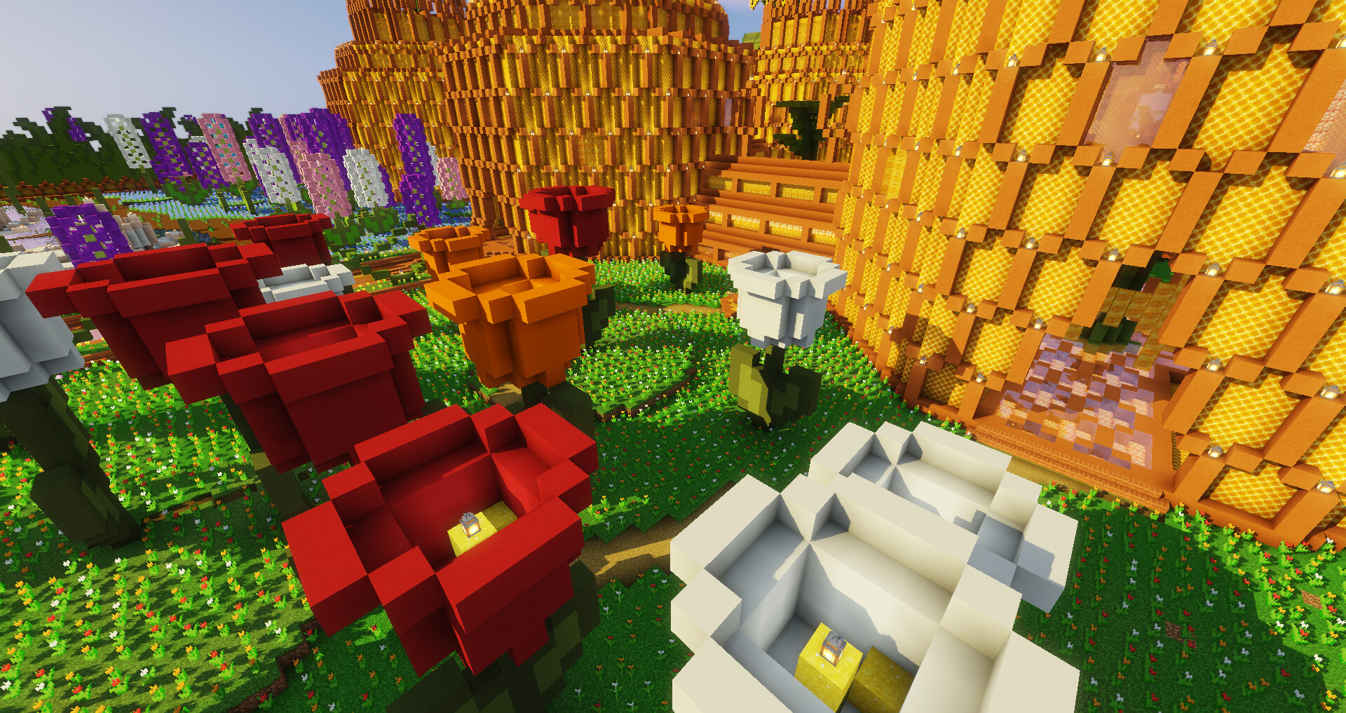 Honey Hive Hunt Minecraft Map