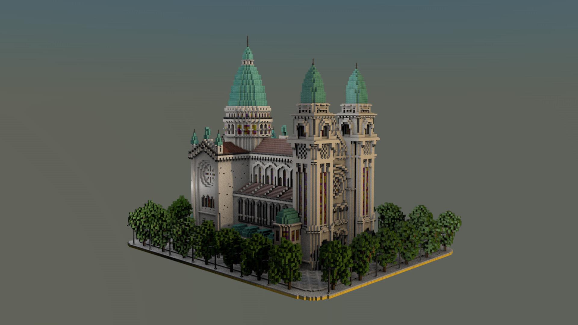 Cathedral - TUKI LAND Minecraft Map