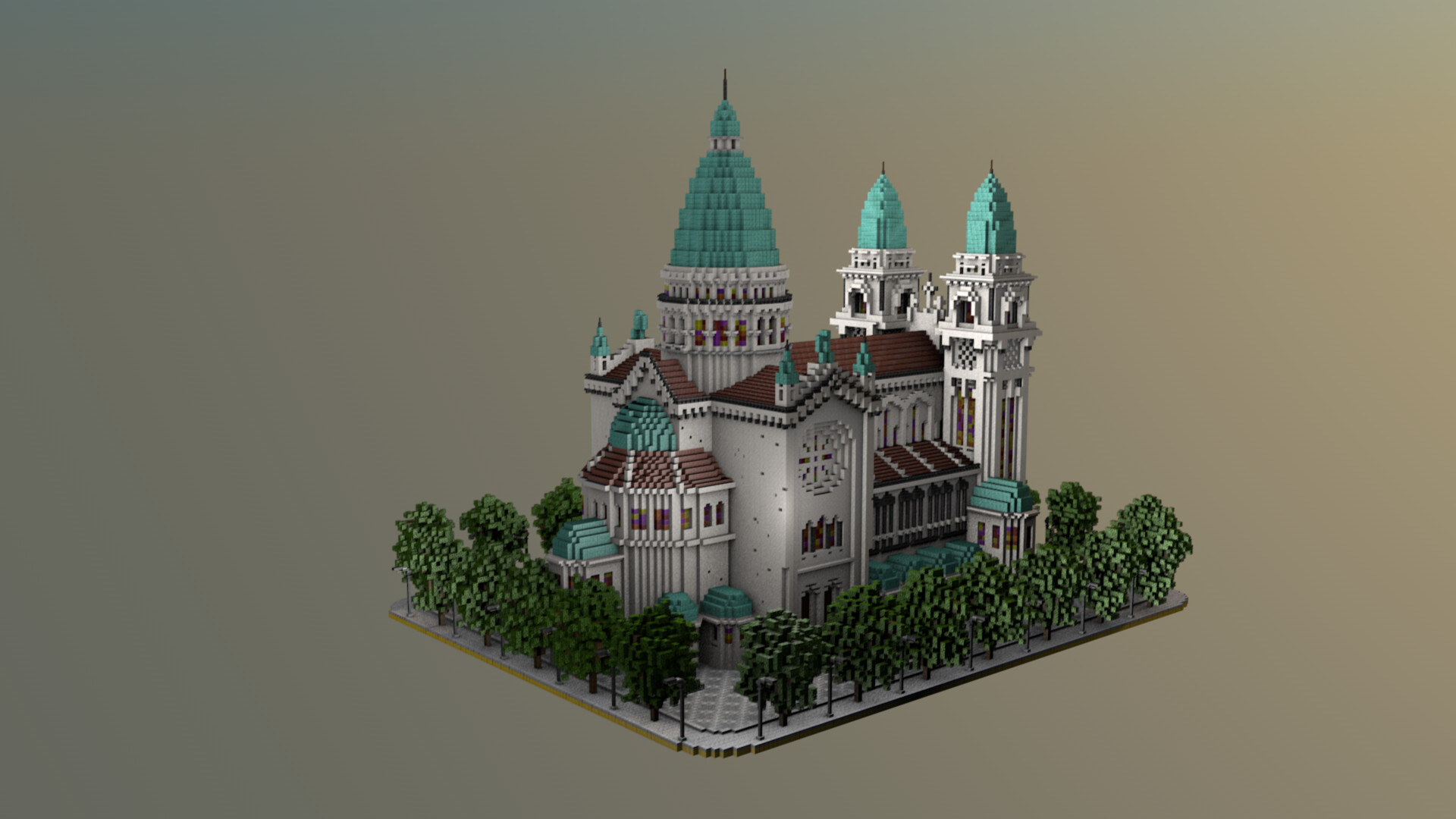 Cathedral - TUKI LAND Minecraft Map