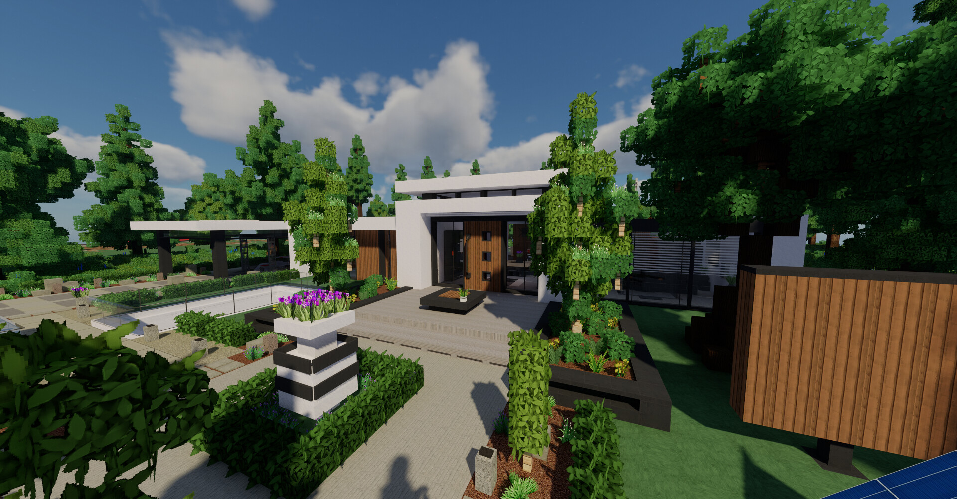 Modern Luxury Villa Minecraft Map