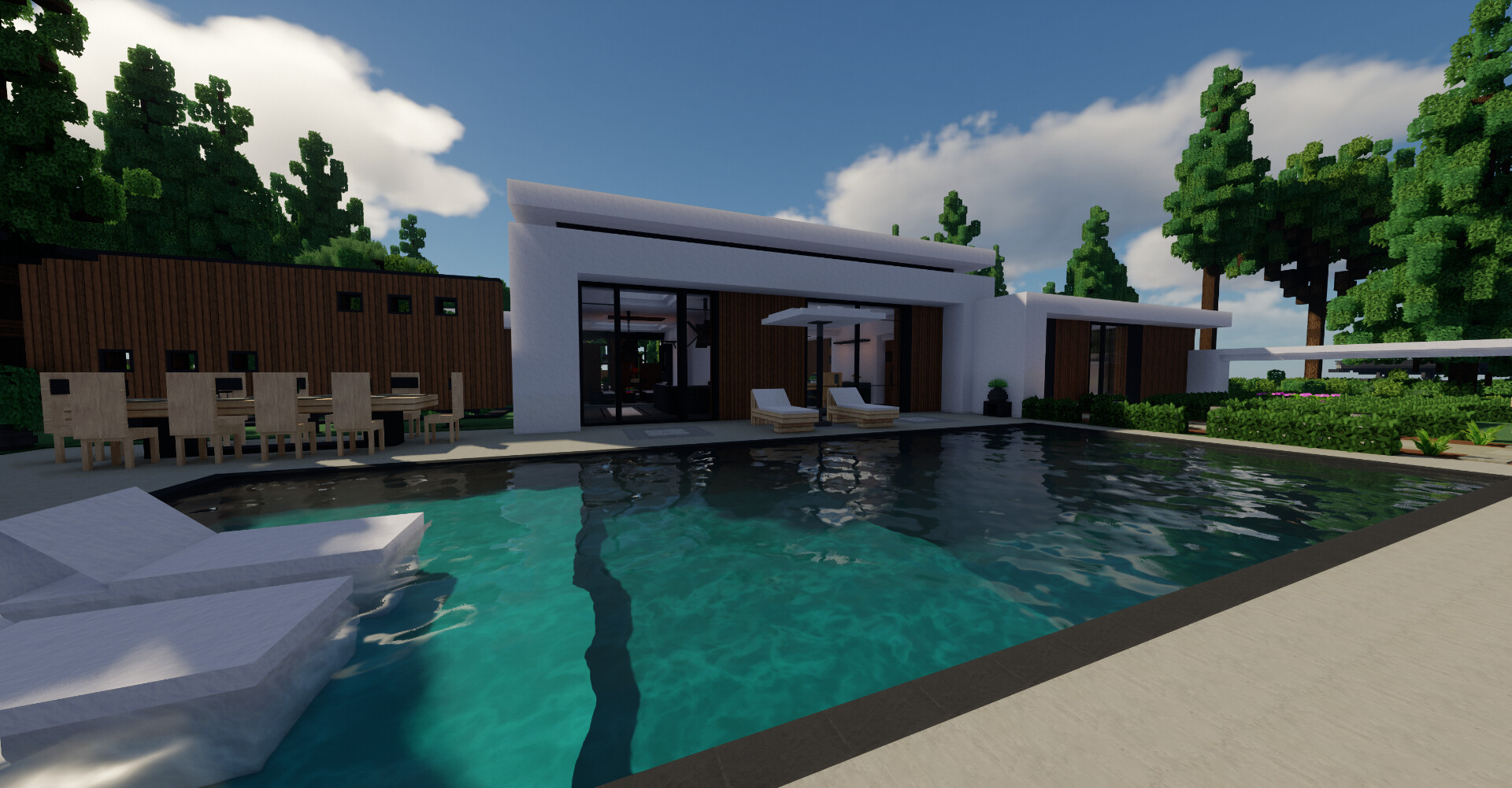 Modern Luxury Villa Minecraft Map