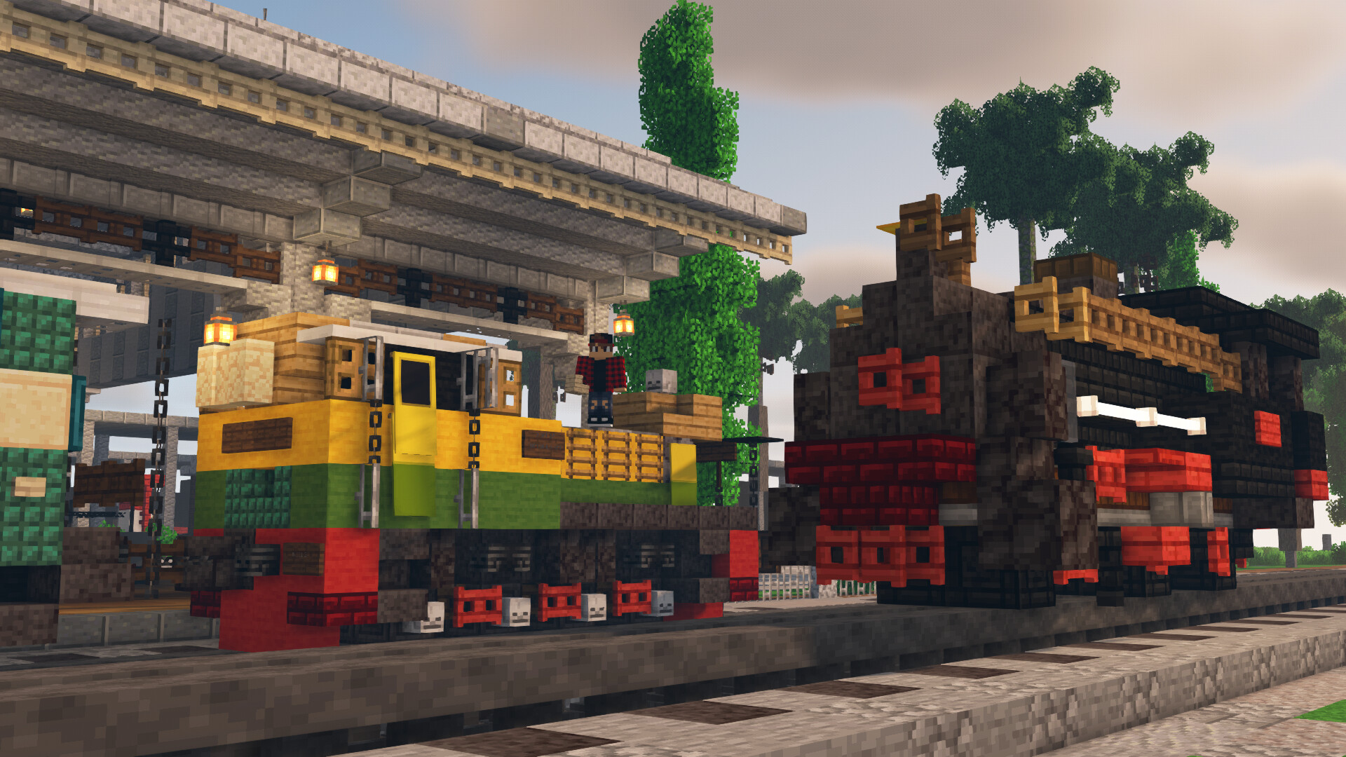 Indonesian Railway Museum of Ambarawa (Unfinished) Minecraft Map