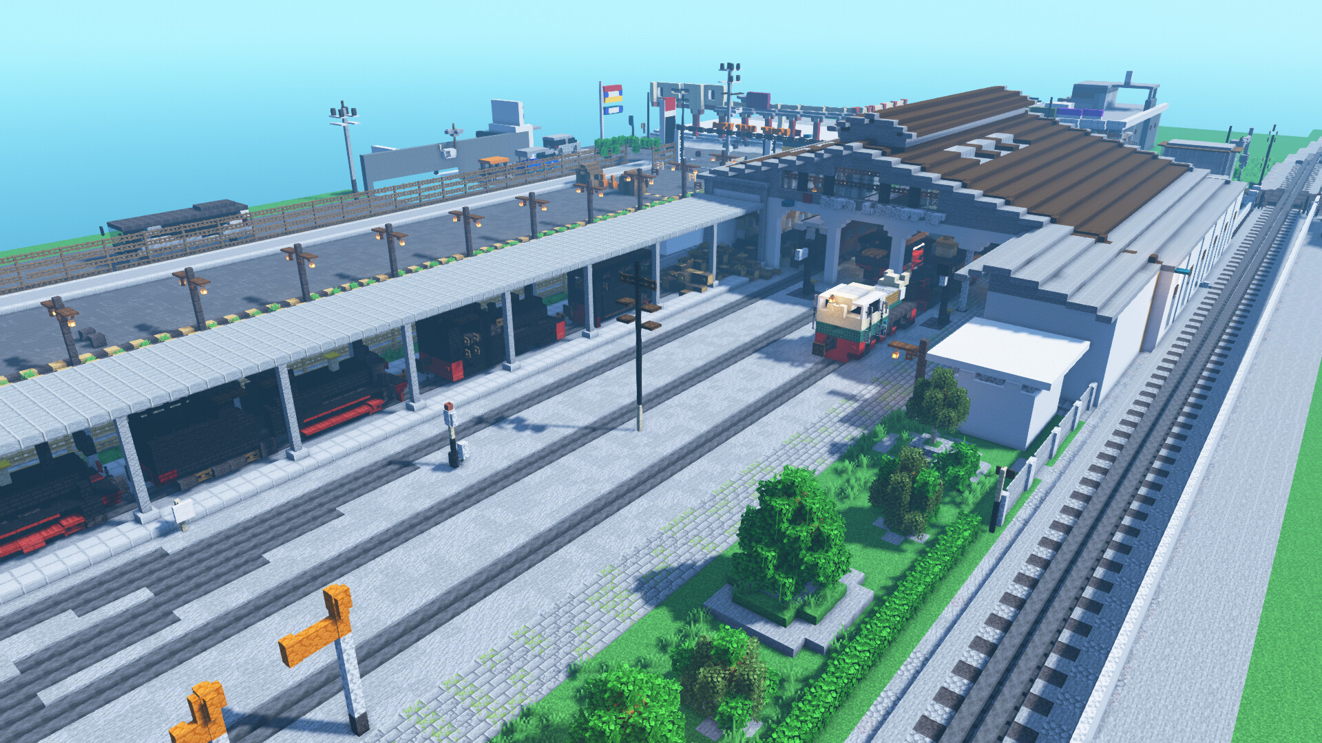 Indonesian Railway Museum of Ambarawa (Unfinished) Minecraft Map
