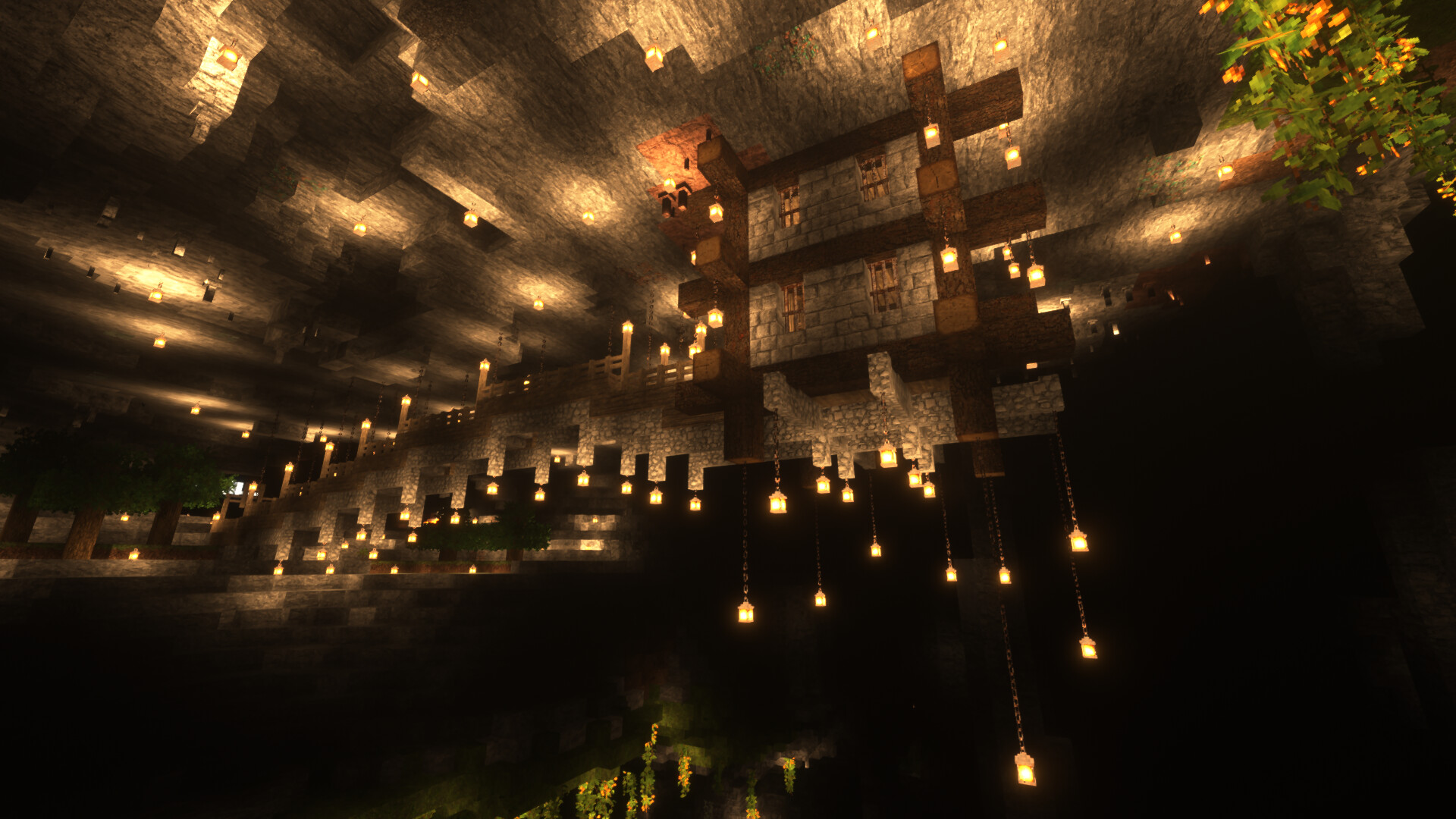 Lush Cave Cozy House Minecraft Map