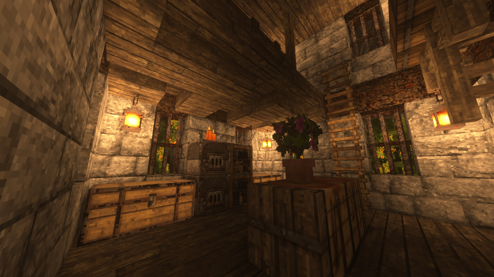 Lush Cave Cozy House Minecraft Map