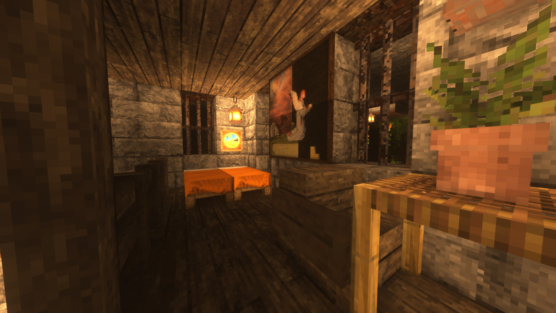 Lush Cave Cozy House Minecraft Map