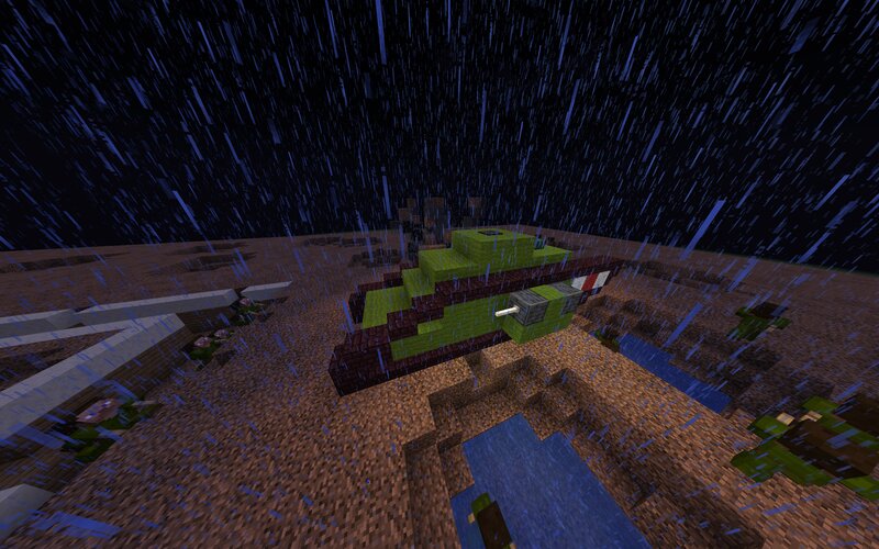 WW1 Trench Warfare Diorama Minecraft Map