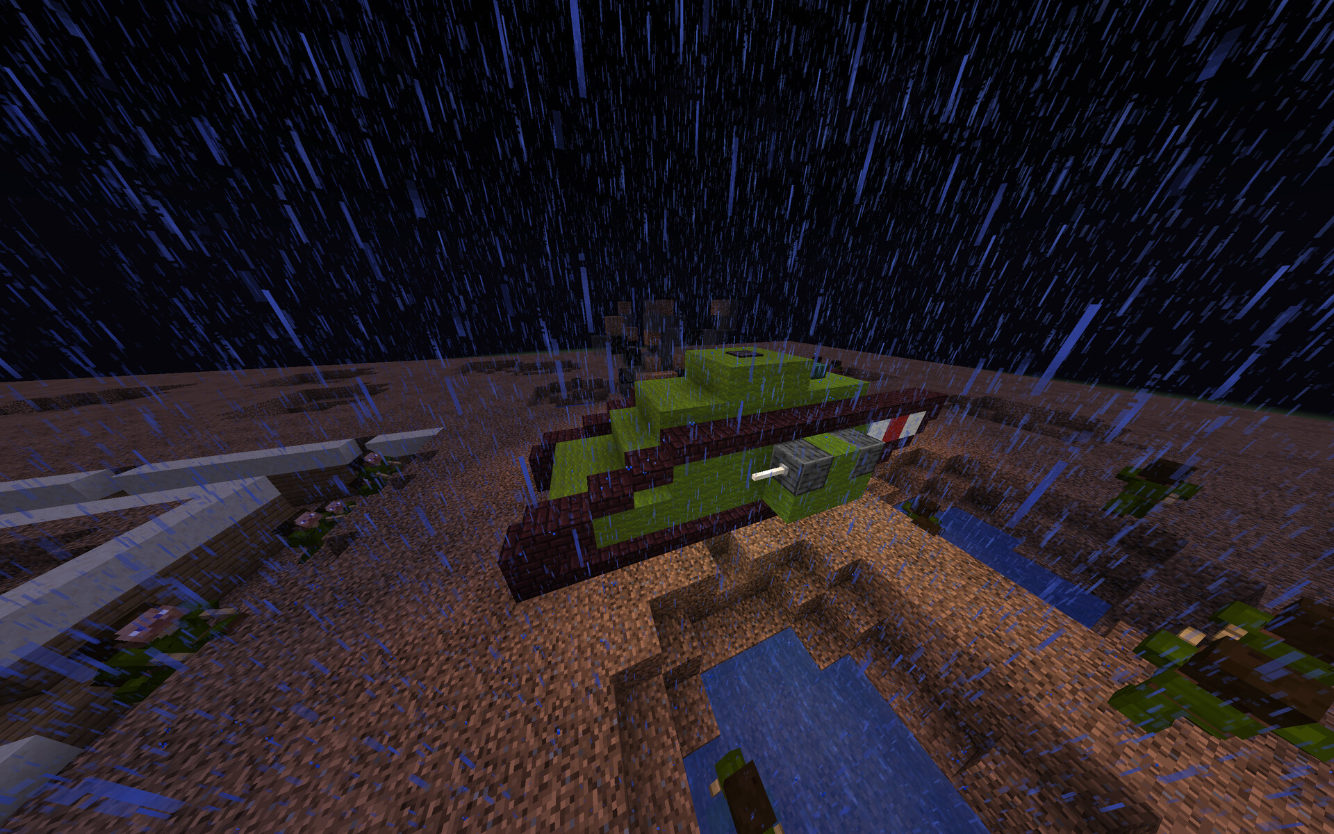 WW1 Trench Warfare Diorama Minecraft Map