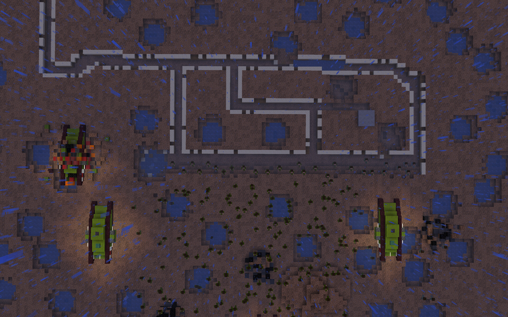 WW1 Trench Warfare Diorama Minecraft Map