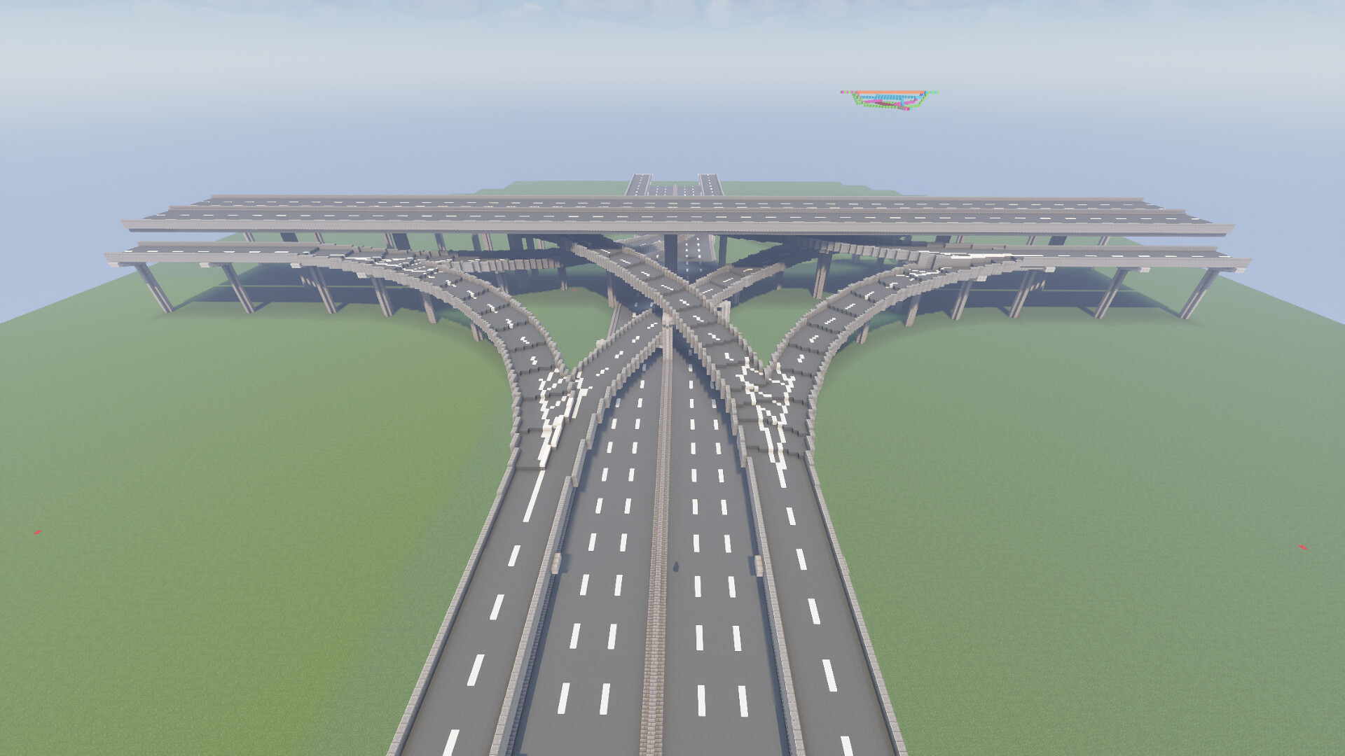 Interchange Highway Minecraft Map