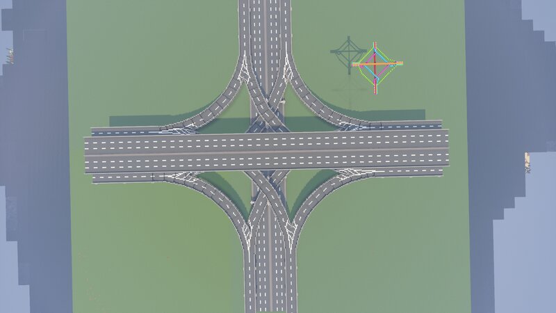 Interchange Highway Minecraft Map