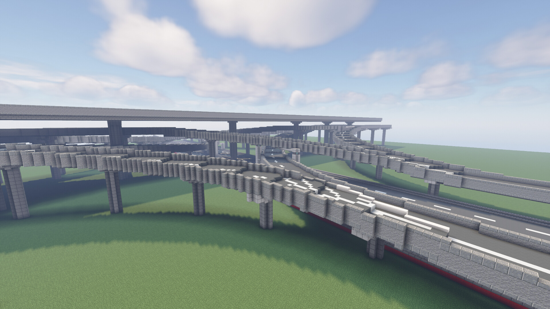 Interchange Highway Minecraft Map