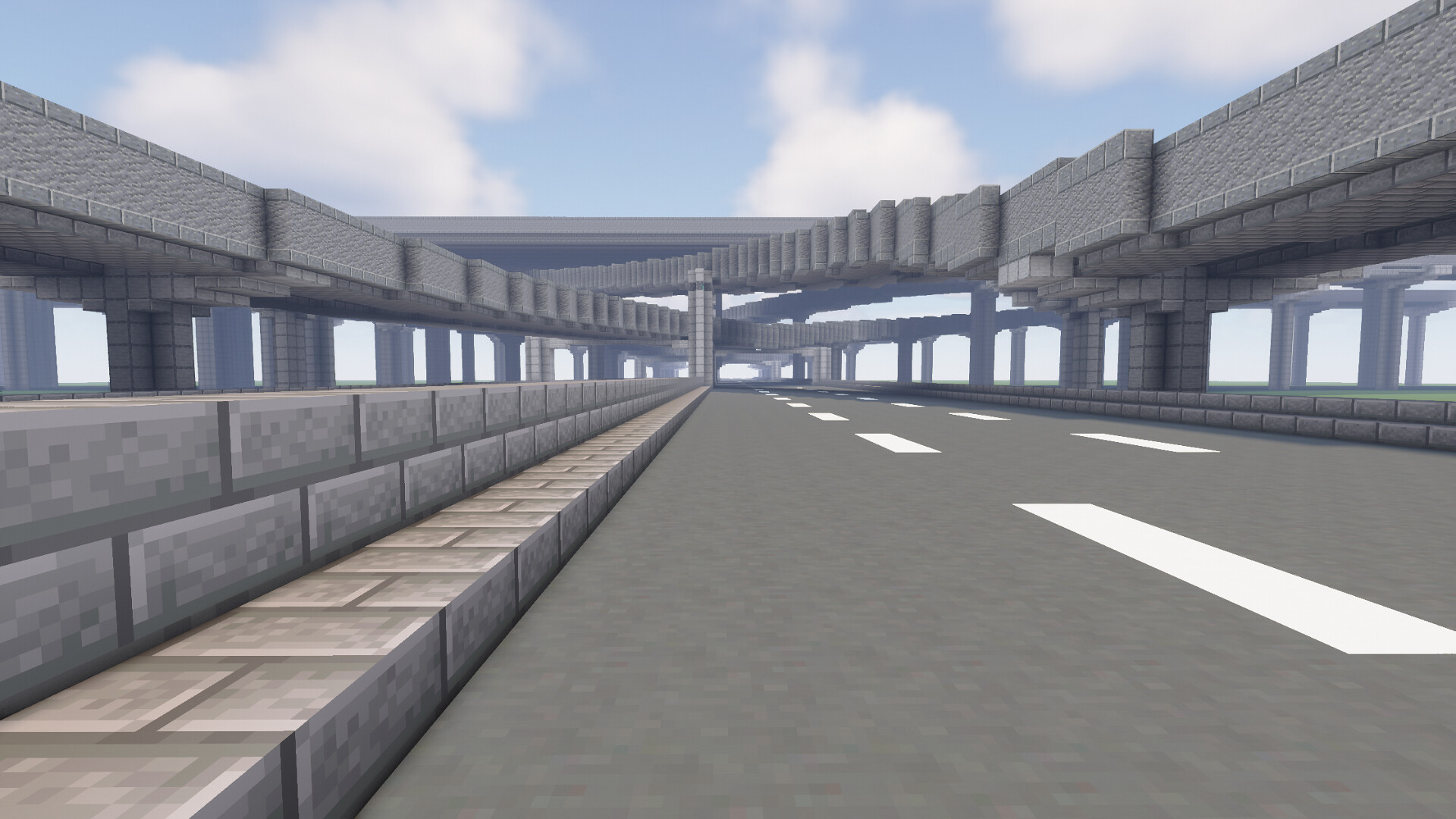Interchange Highway Minecraft Map