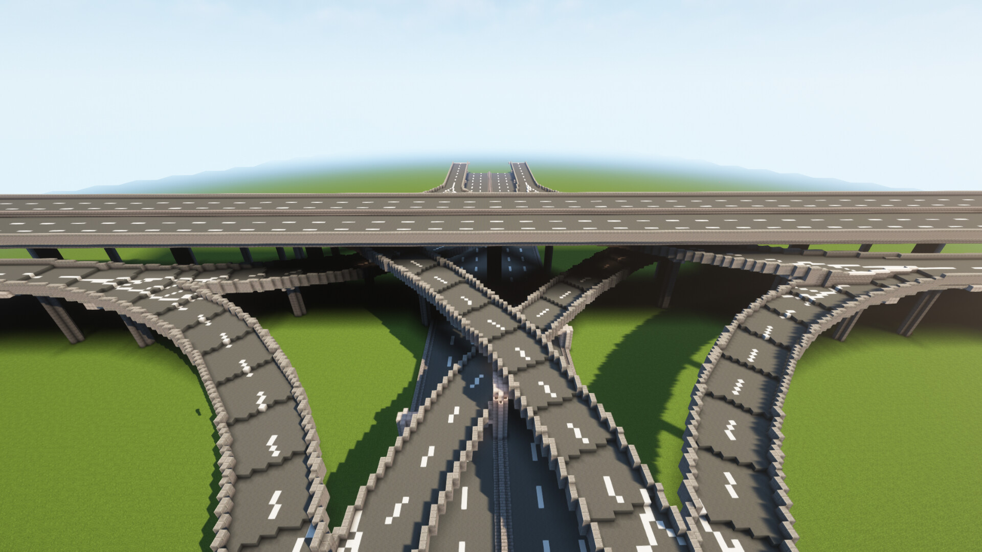 Interchange Highway Minecraft Map