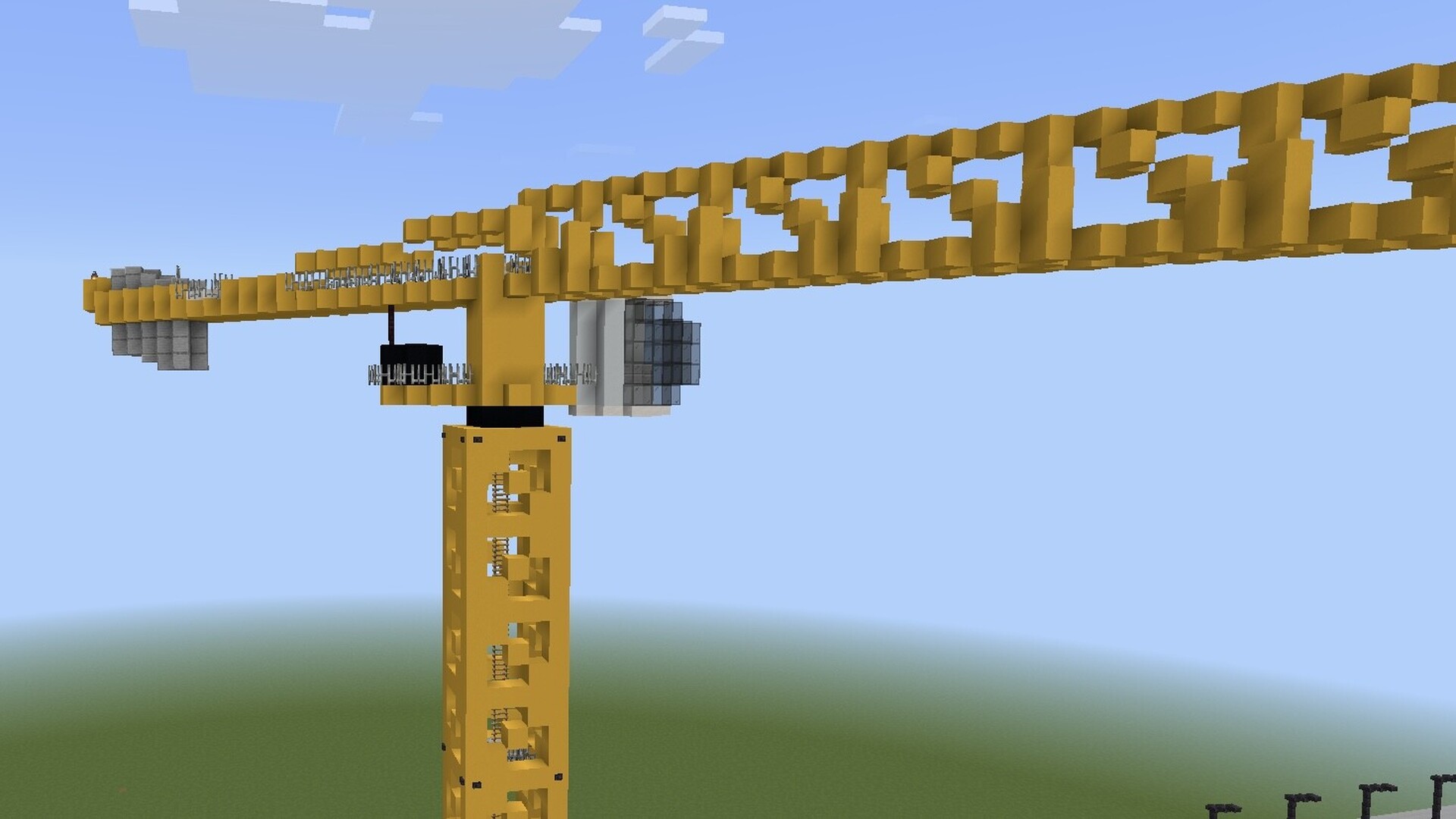 Tower Crane - Potain MDT - Yellow Minecraft Map
