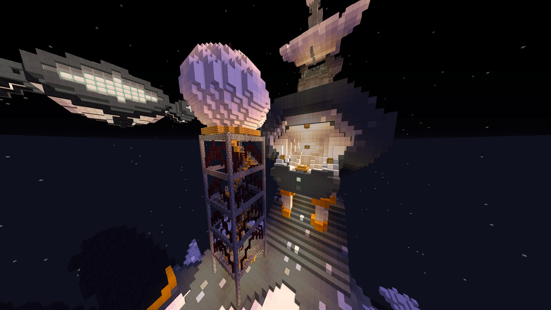 🪐SPACE THEMED LOBBY Minecraft Map