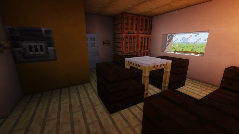 Typical Polish Household from 1920s Minecraft Map