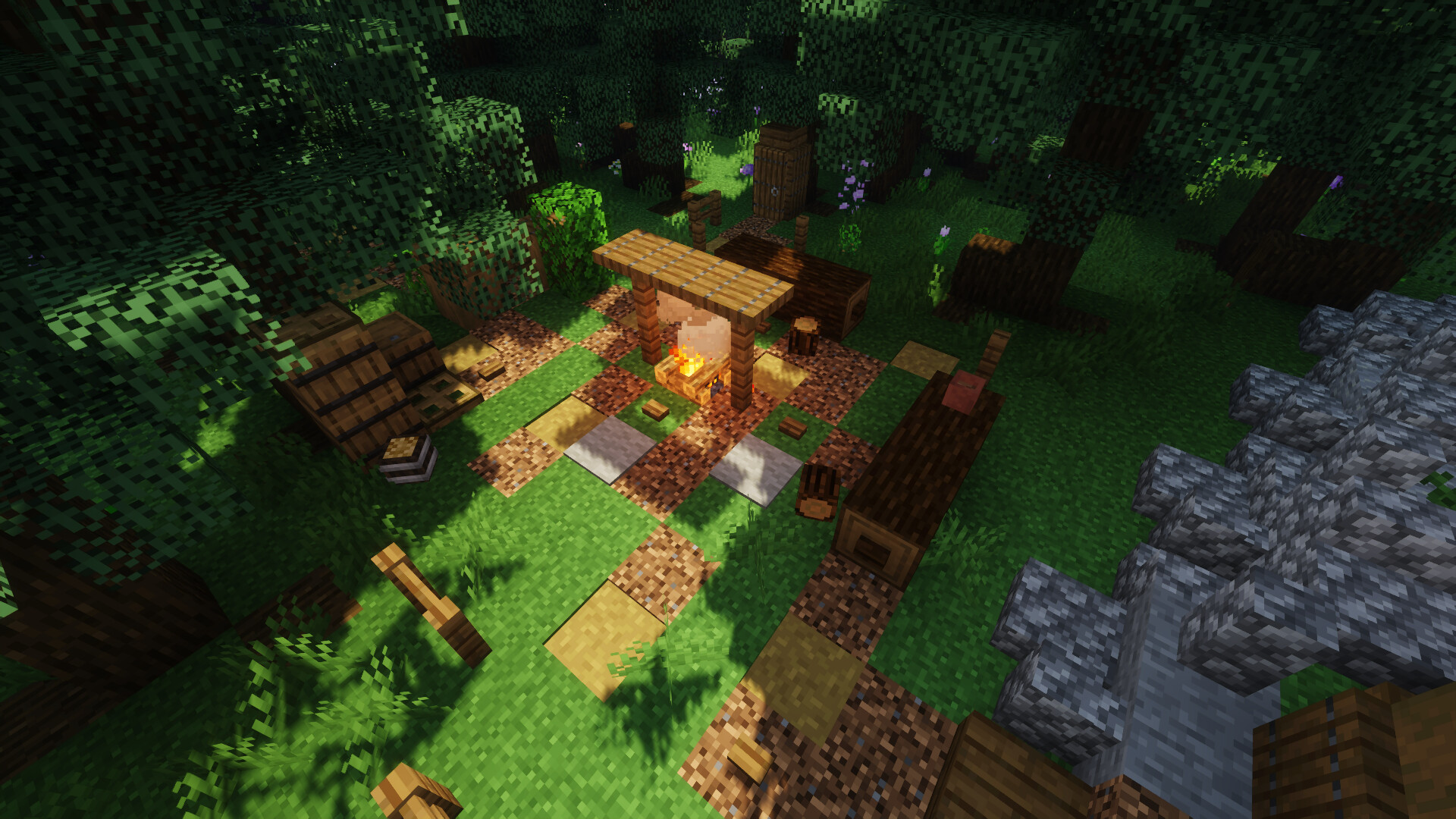 Estrald - A Medieval / Nordic Farming & Logging Village Minecraft Map